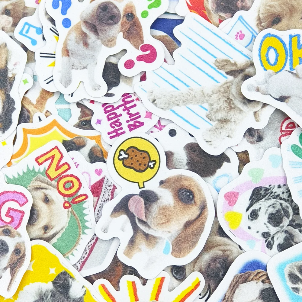 Y2K Puppies Sticker Pack (40 Stickers) – Ice Cream Cake