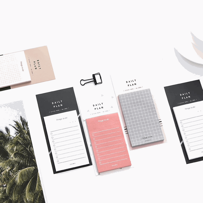 Aesthetic Style "To Do" Productivity Notepad (4 Designs) – Ice Cream Cake