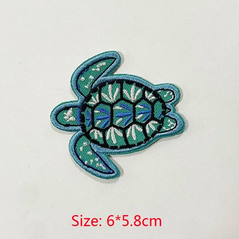 Animal Friends Embroidered Iron-On Patch – Ice Cream Cake