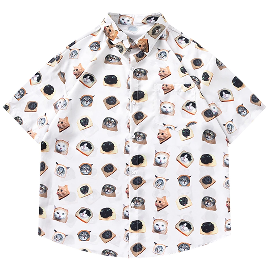 Toast Cats Collage Blouse – Ice Cream Cake