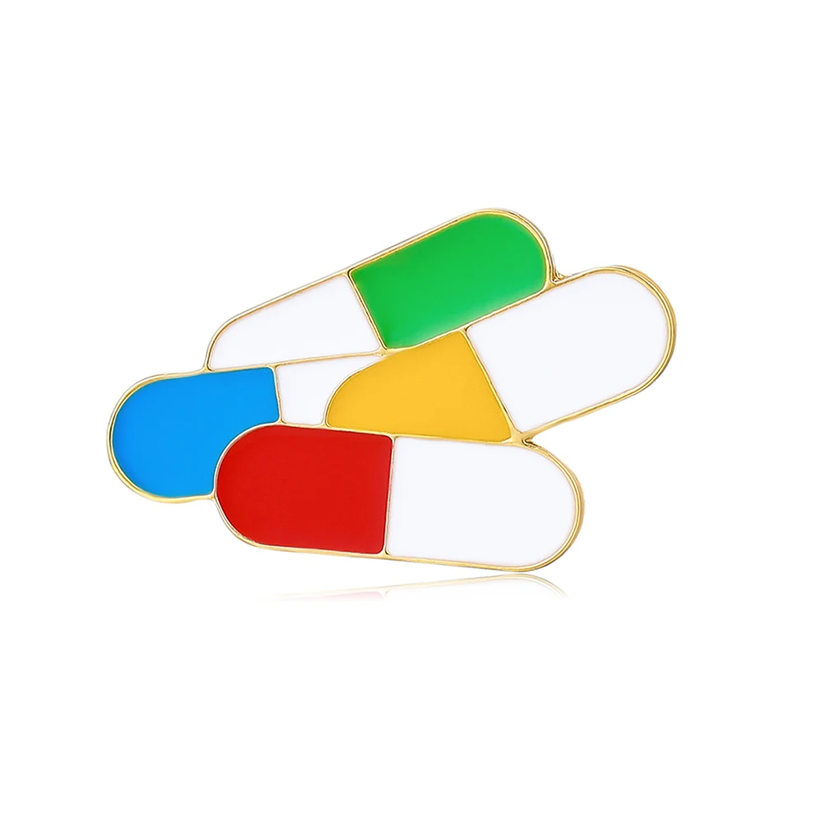 Medicine Enamel Pin – Ice Cream Cake
