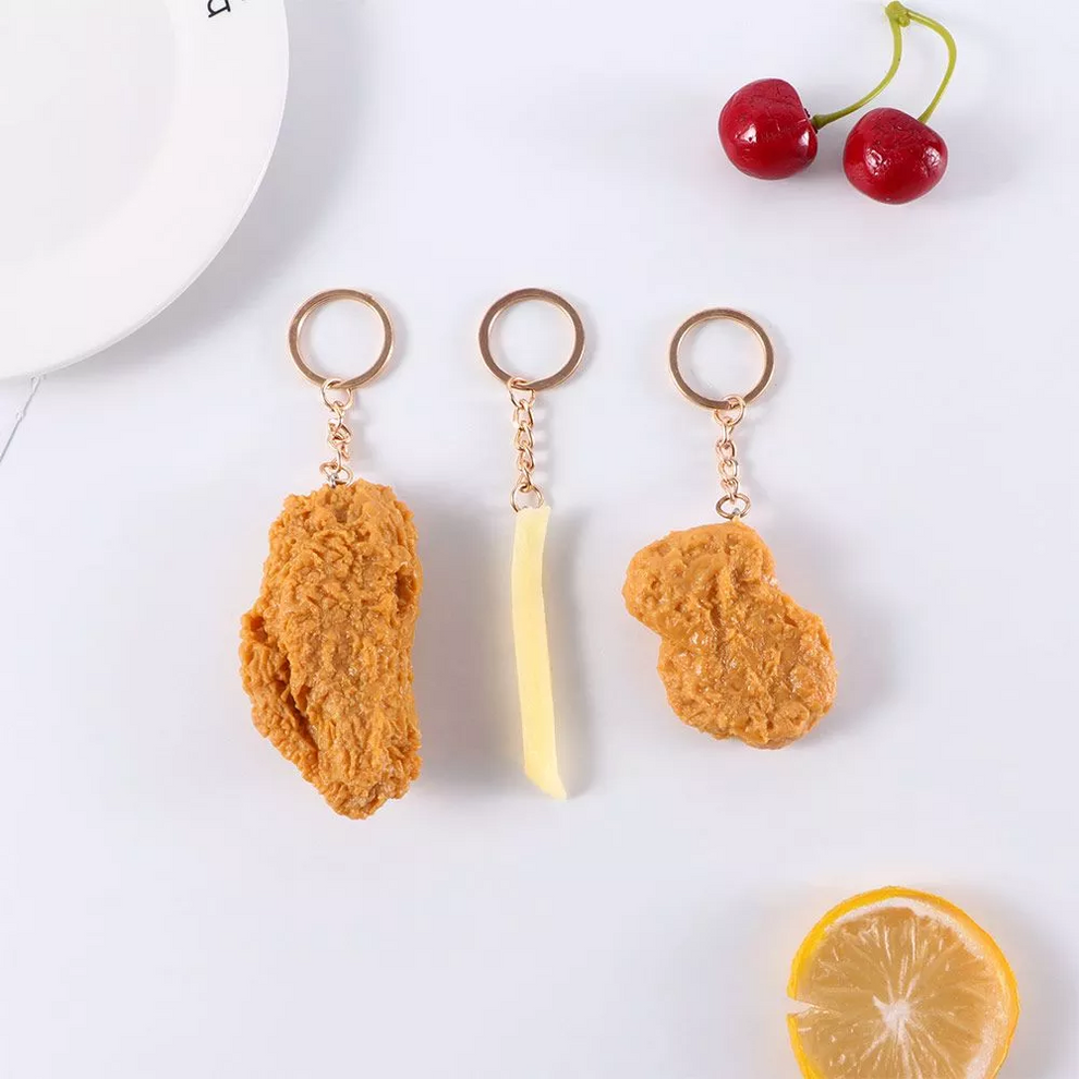 Junk Food Keychain (3 Designs) – Ice Cream Cake
