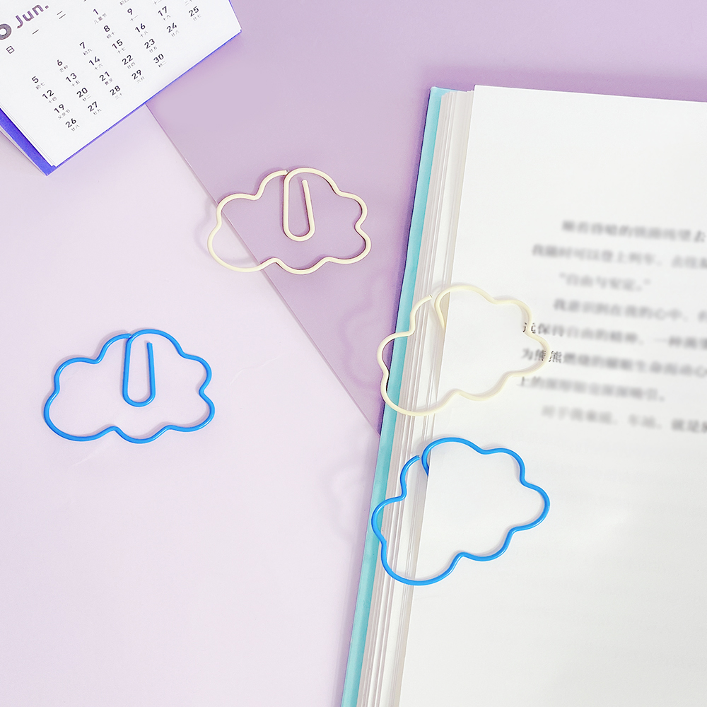 Cloud Paperclips (2 Colours) – Ice Cream Cake