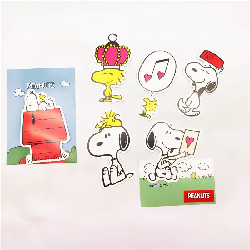 Snoopy and Friends Peanuts Sticker Packs (5 Designs) – Ice Cream Cake