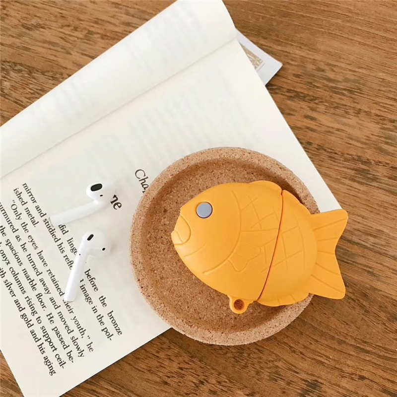 Dorayaki Fish Bun Airpod Case Cover – Ice Cream Cake