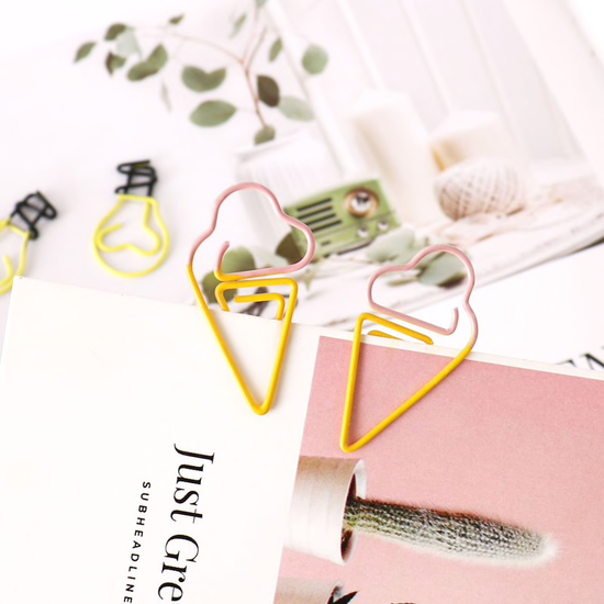 Ice Cream Paperclips – Ice Cream Cake