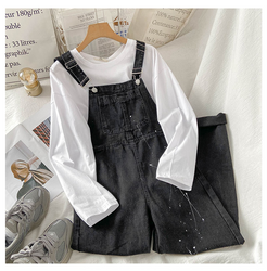 Splatter Detail Overalls – Ice Cream Cake