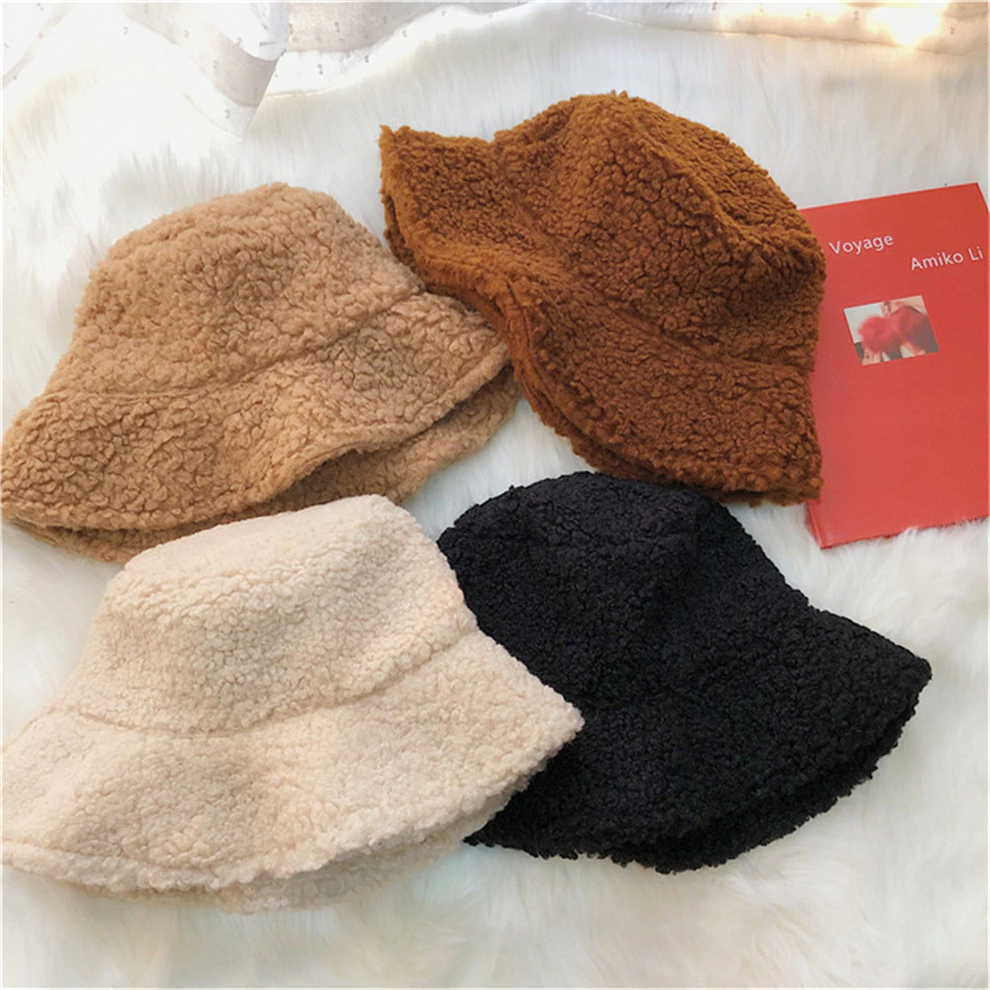 Fuzzy Bucket Hat (7 Colours) – Ice Cream Cake