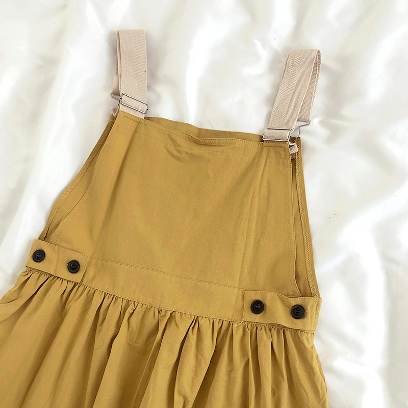 Crafty Pleated Pinafore Dress – Ice Cream Cake