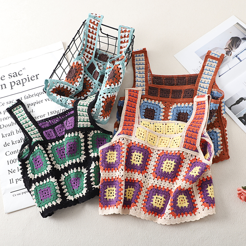 Mandy Crochet Crop Top (4 Colours) – Ice Cream Cake